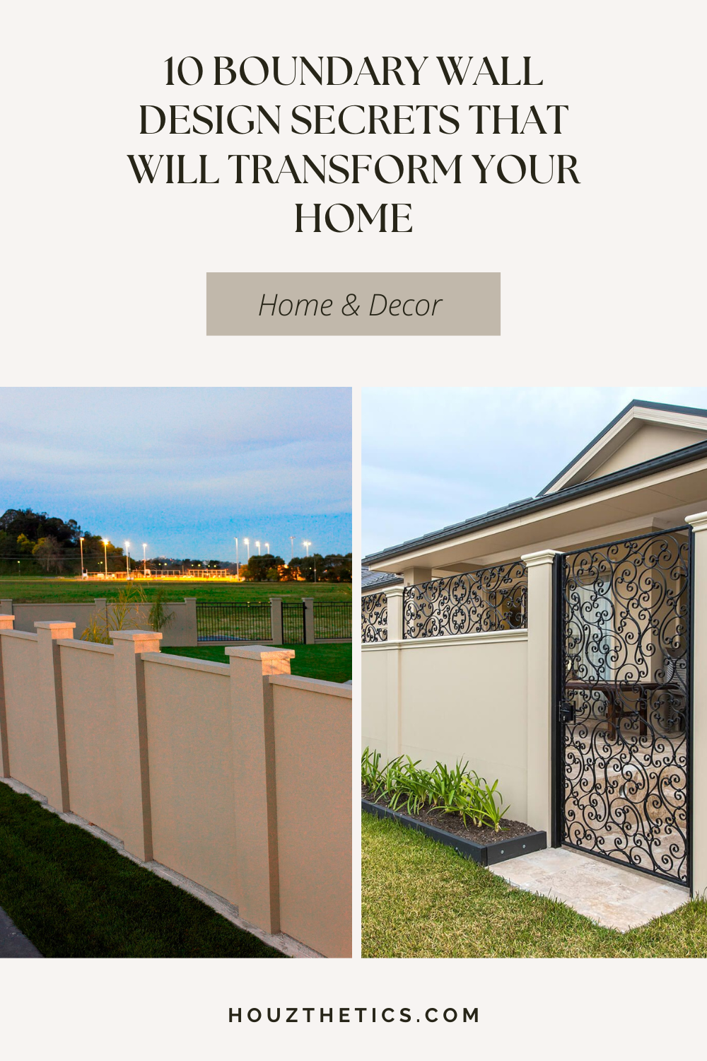 10 Boundary Wall Design Secrets That Will Transform Your Home