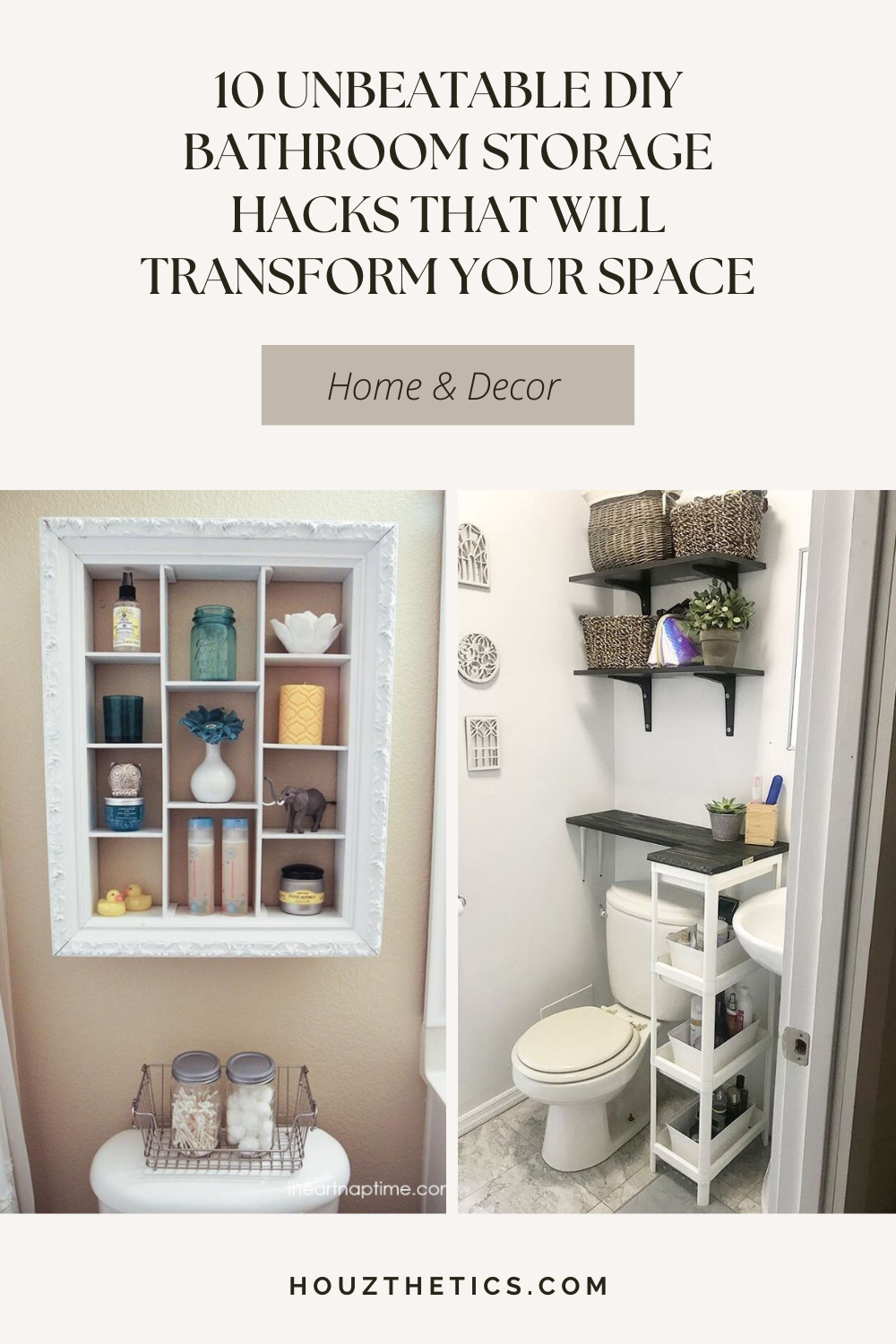 10 Unbeatable DIY Bathroom Storage Hacks That Will Transform Your Space