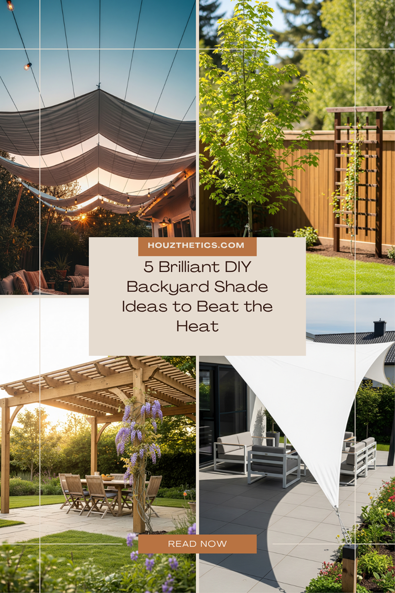 9 Easy DIY Backyard Shade Ideas For A Cool Summer
