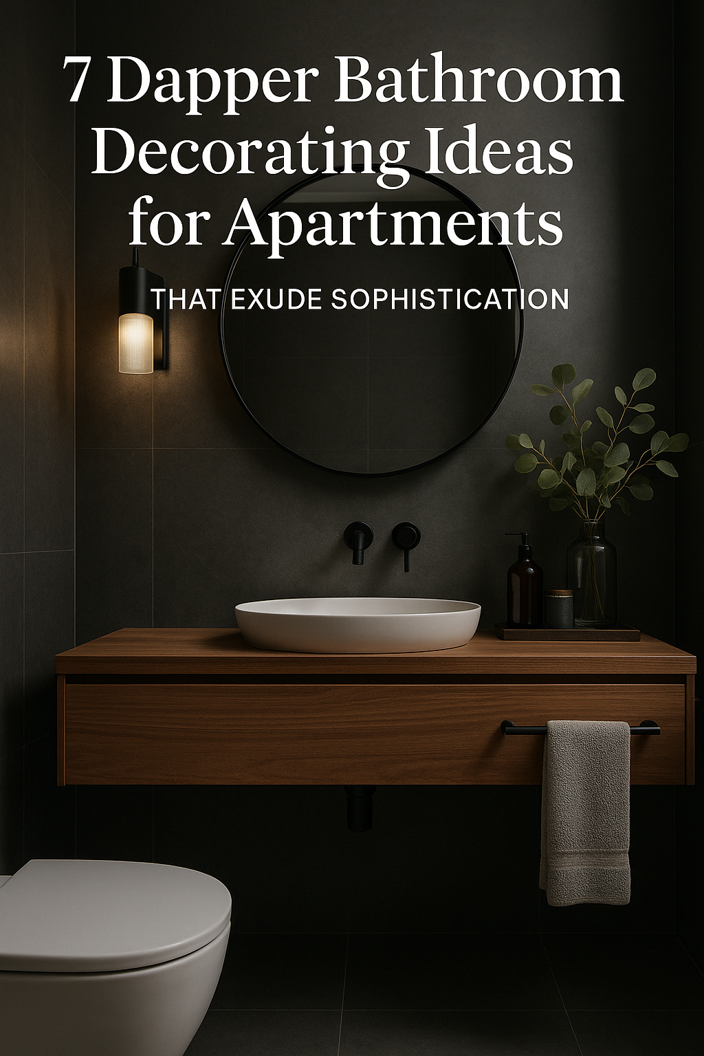 7 Dapper Bathroom Decorating Ideas For Apartments